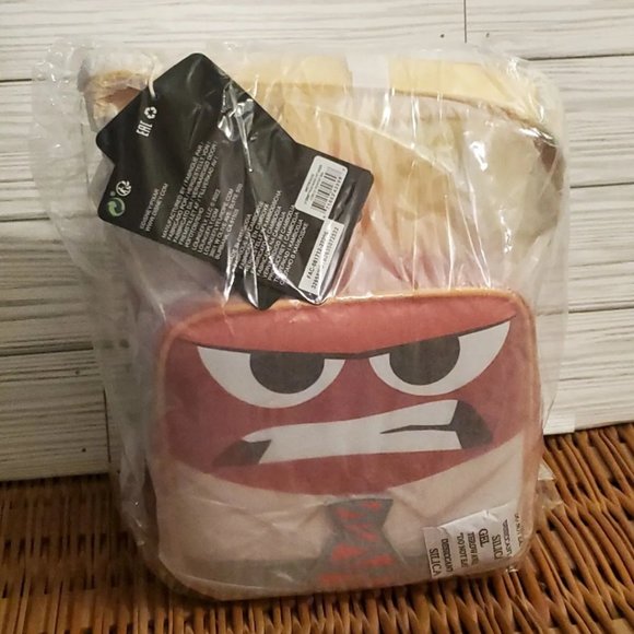 Disney/Pixar | Bags | Loungefly Inside Out Anger Passport Crossbody Bag ...